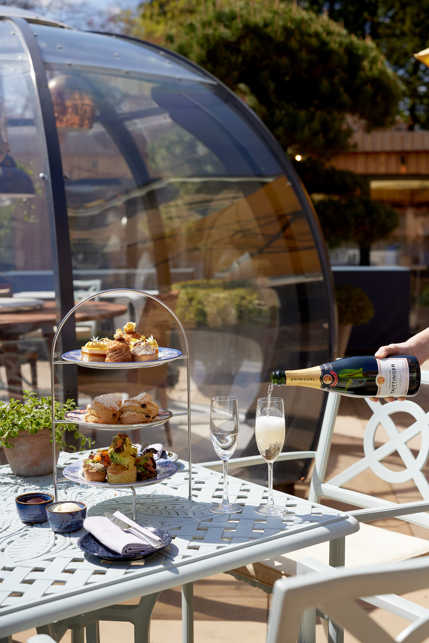 Alfresco Restaurant Near Bath | Homewood Hotel & Spa