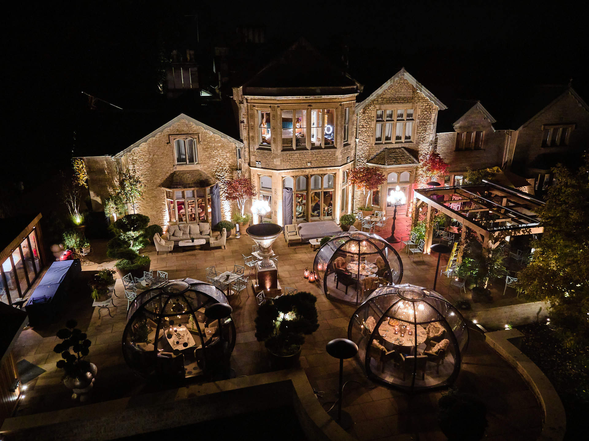 Alfresco Restaurants in Bath | Homewood Country House Hotel